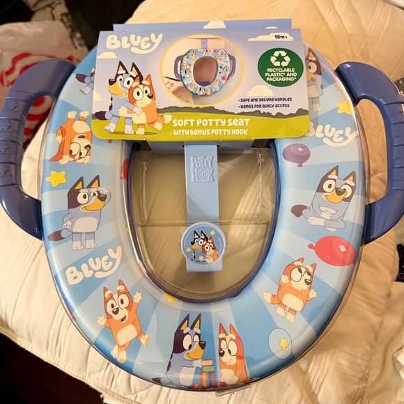 Bluey | Toys | Bluey Soft Potty Seat With Handles | Poshmark